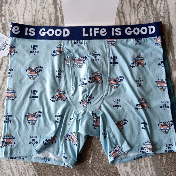Life Is Good | Underwear & Socks | Life Is Good Mens Performance Boxer ...